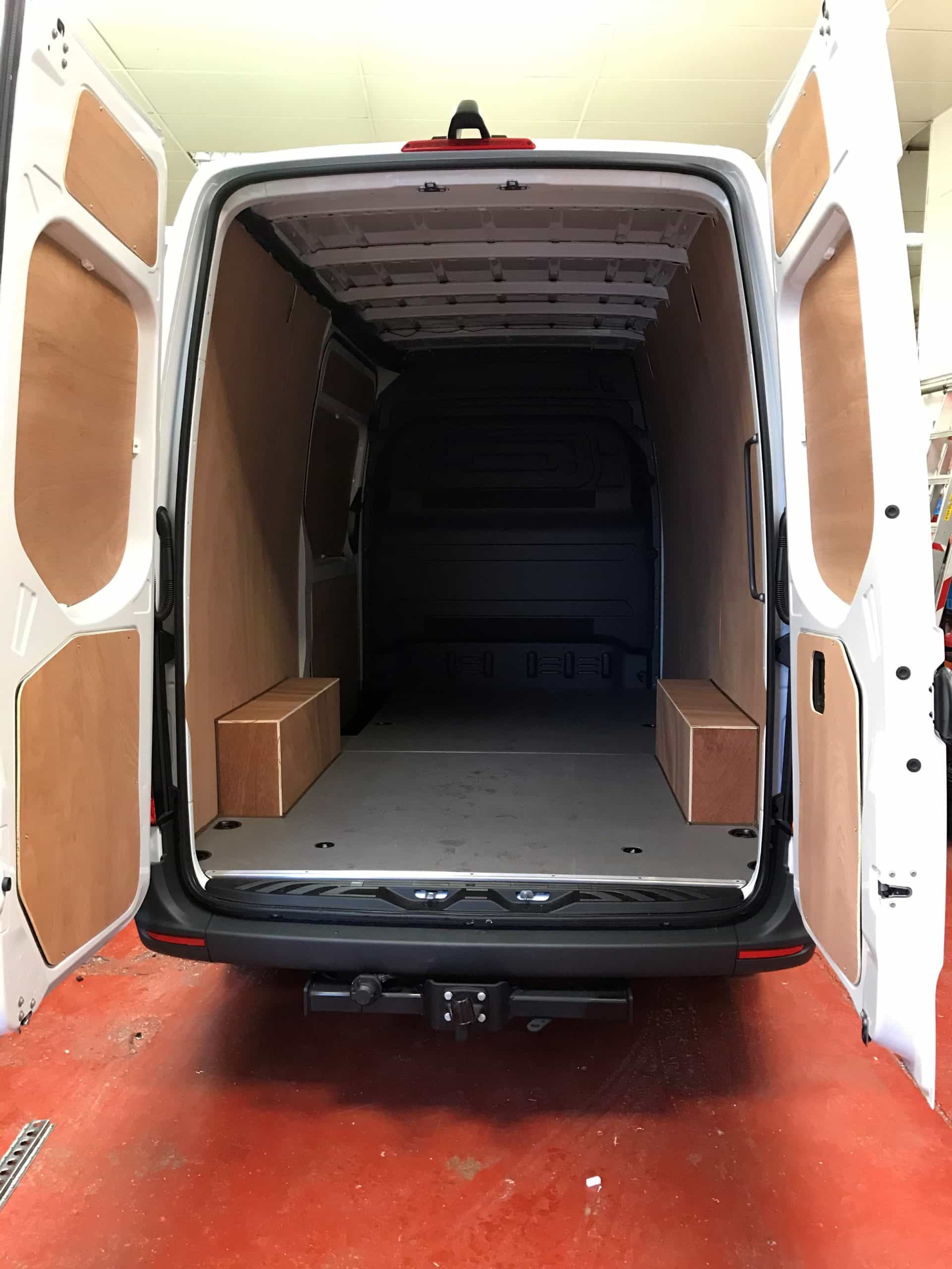 Mercedes MWB Shape Sprinter High Roof Van Ply Lining Kit 2018-Onwards ...
